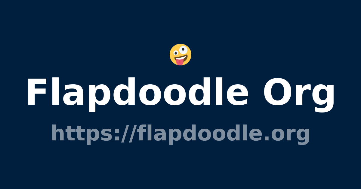 Flapdoodle Org